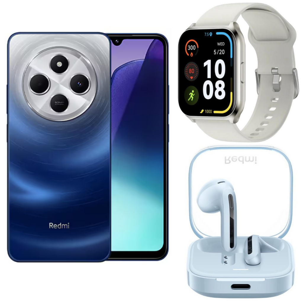 Redmi 14C 8GB/256GB Interno Azul +Smartwatch Filwans GTS Mini plata ...